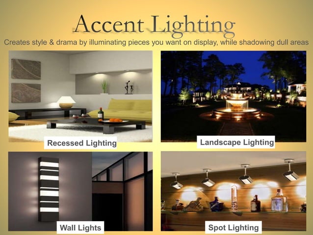 Different Lighting Types in Interior Design | PPTX | Video Production ...
