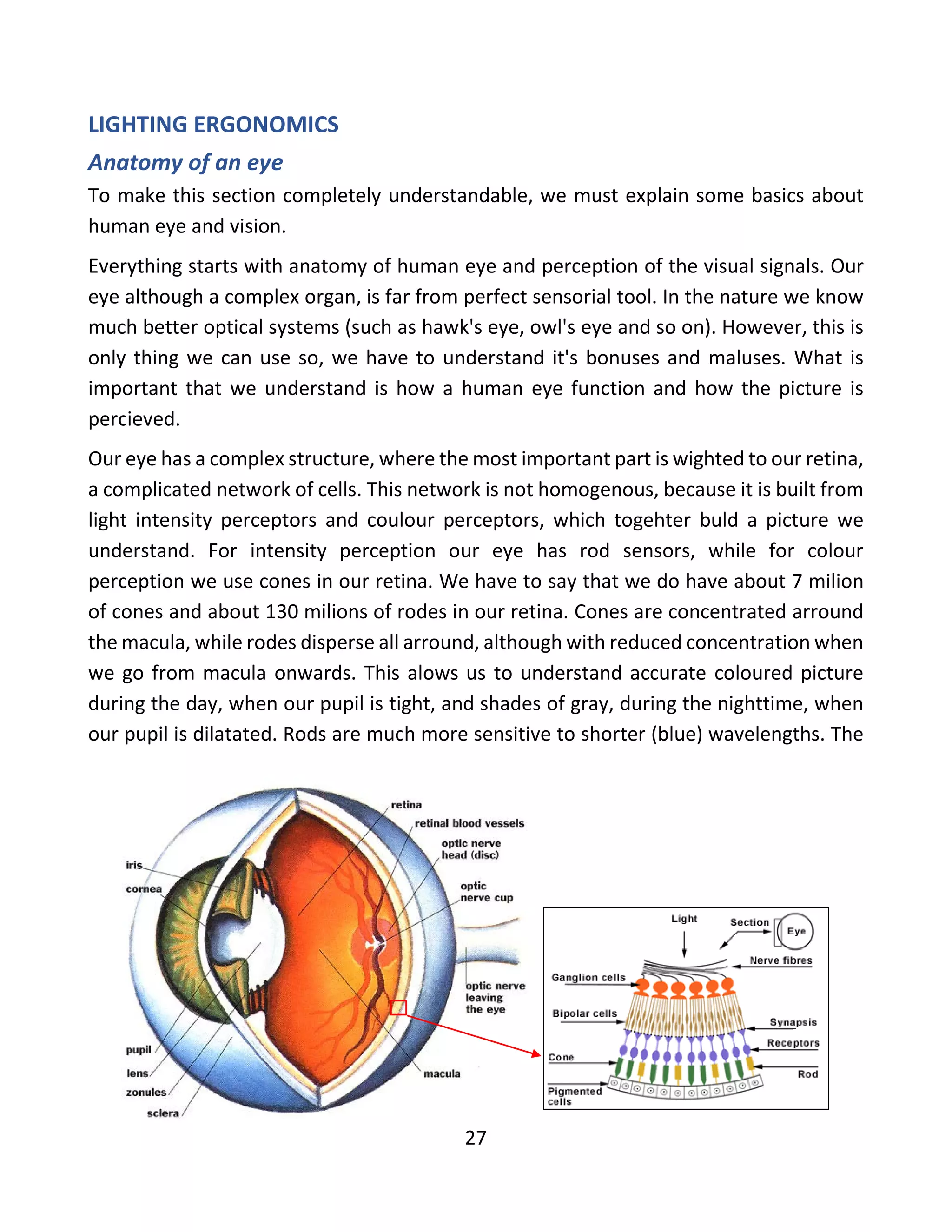Lighting ergonomics | PDF