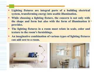 Lighting fixtures | PPT