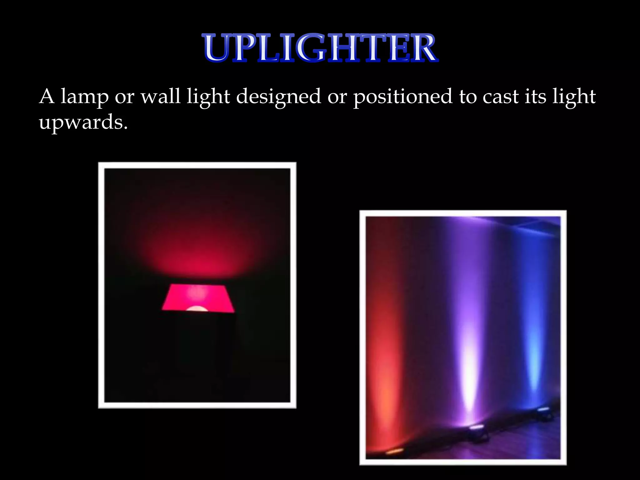 Lighting fixtures types | PPTX