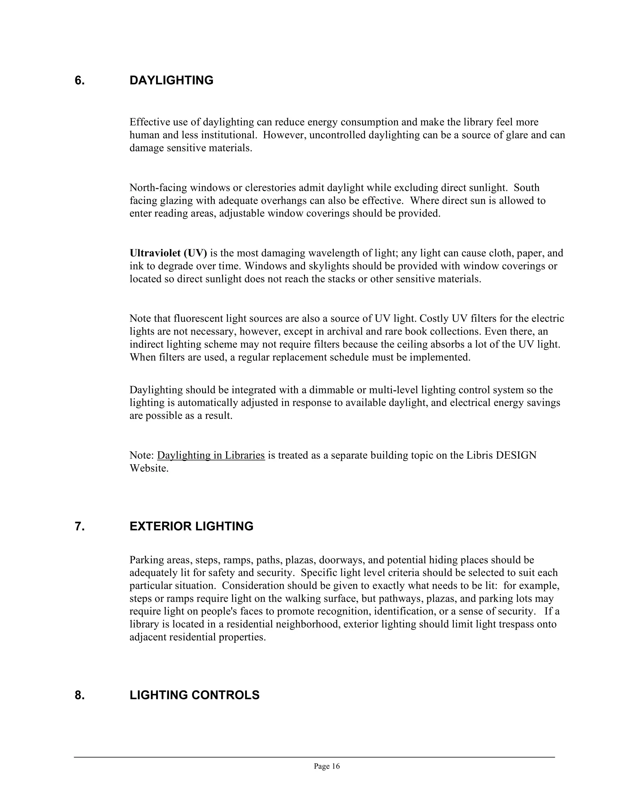Lighting For Libraries | PDF