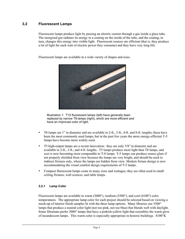 Lighting For Libraries | PDF