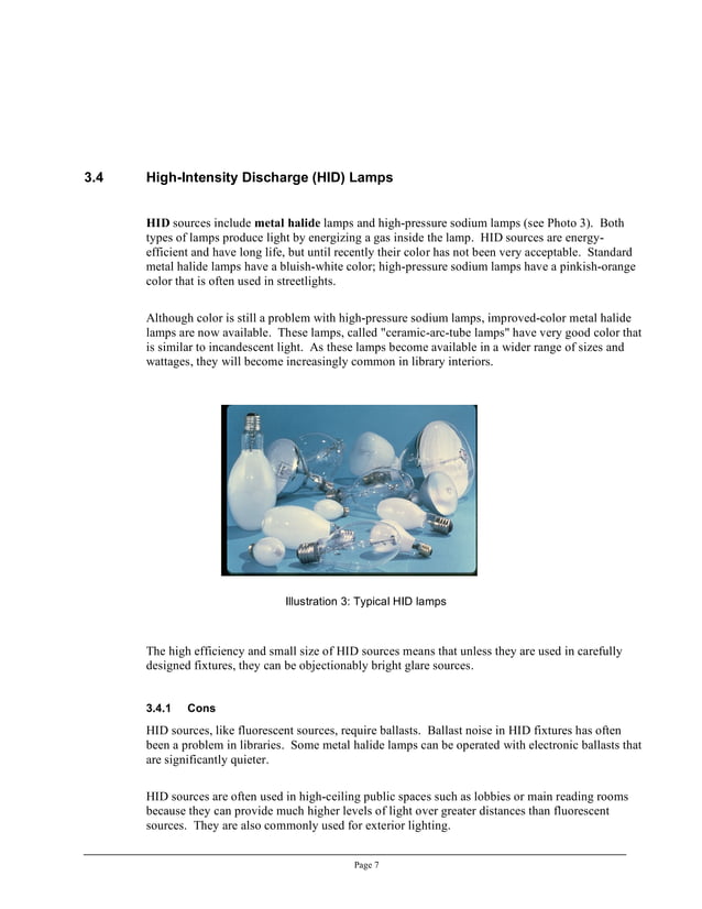 Lighting For Libraries | PDF