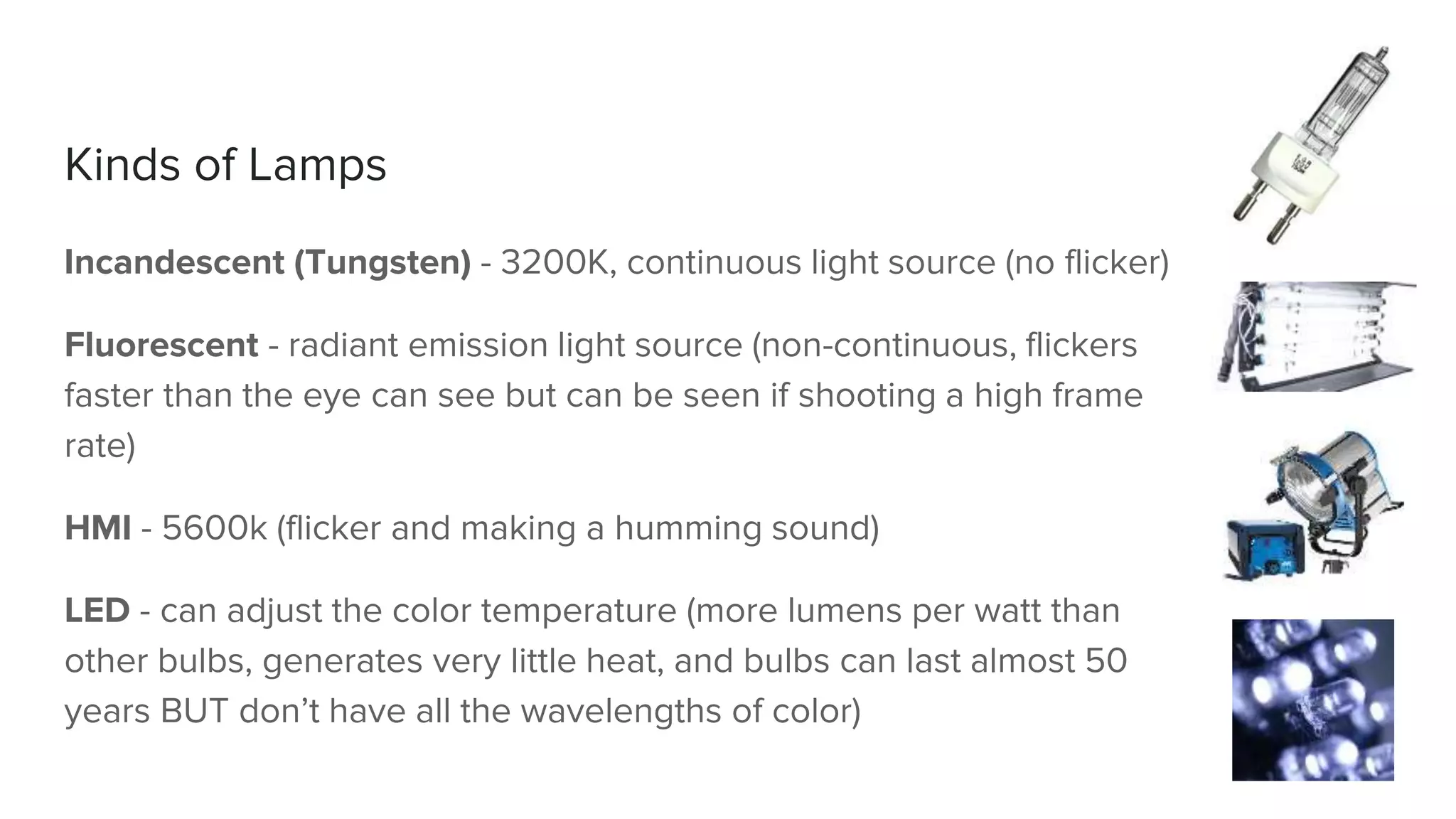 Lighting for Video Production | PPTX