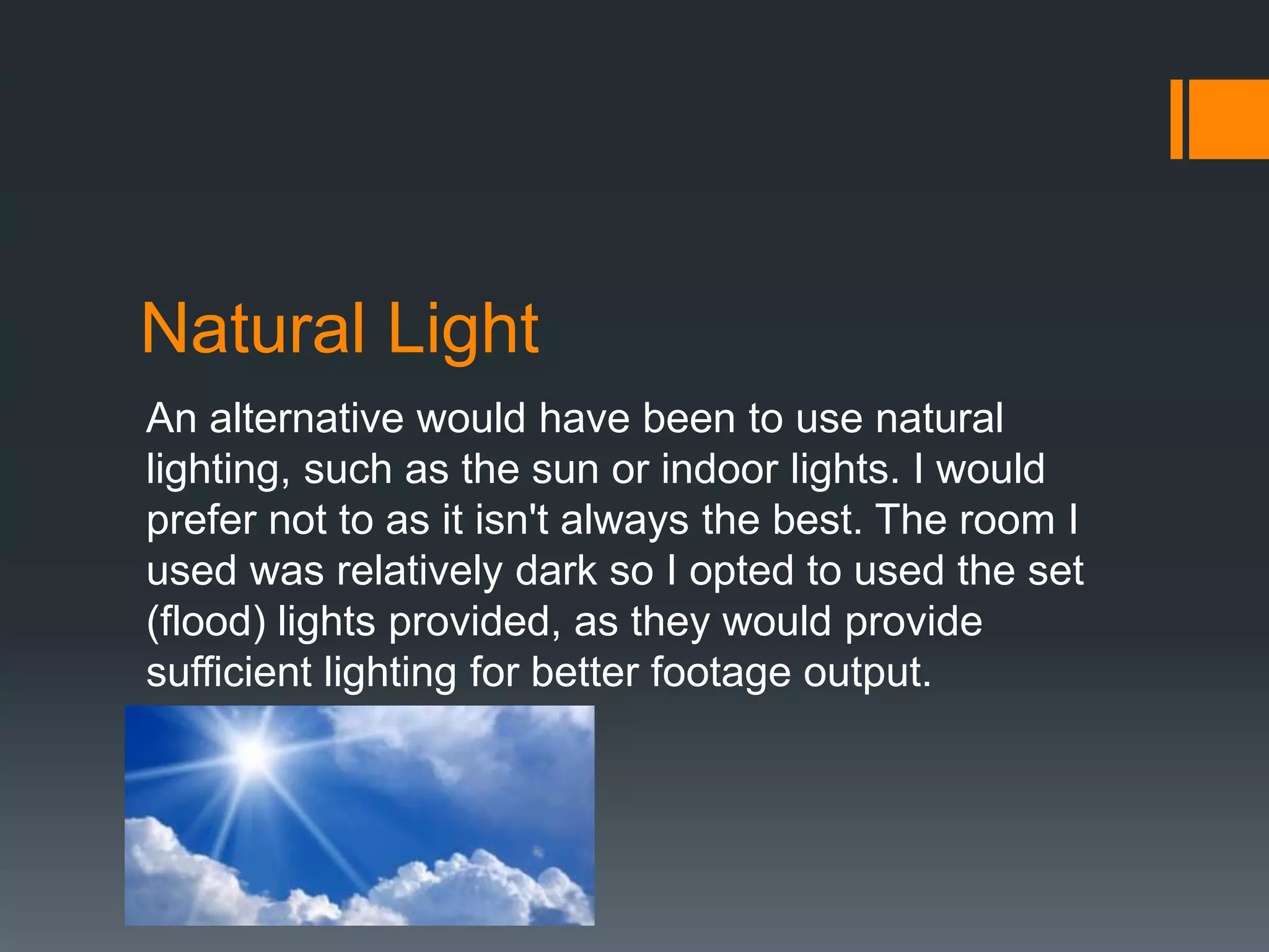 Lighting ideas | PPTX