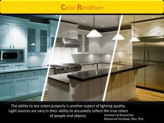 Lighting Design Principles in Interior Architecture. | PDF