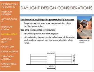 Lighting in museum and art gallery | PDF