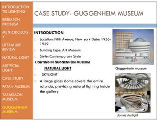 Lighting in museum and art gallery | PDF