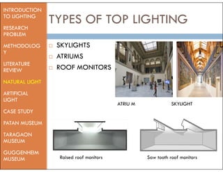 Lighting in museum and art gallery | PDF