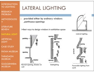 Lighting in museum and art gallery | PPT