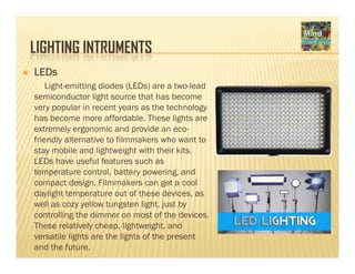 Lighting instruments | PDF