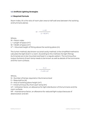 Lighting Integration Project | PDF