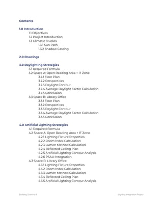 Lighting Integration Project | PDF