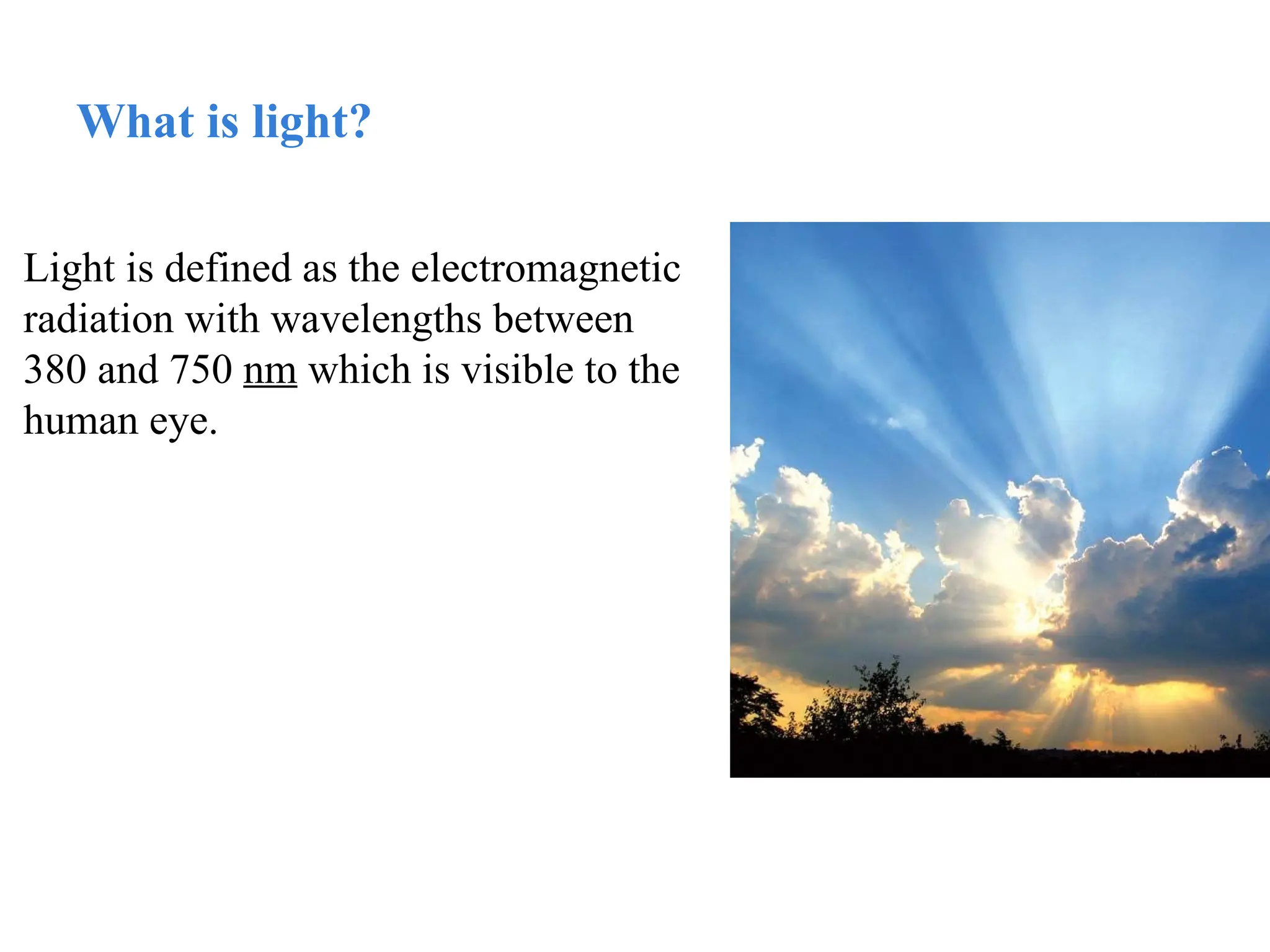 Lighting Lecture 1 on science Lighting.ppt