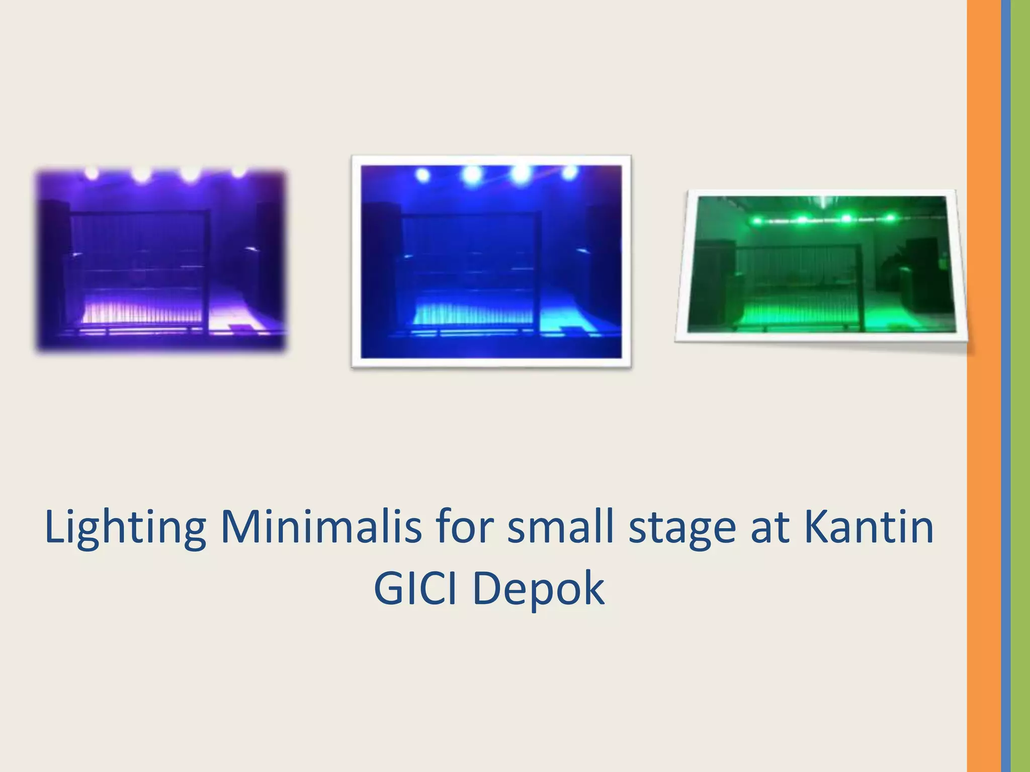 Paket Lighting Minimalis | PPT