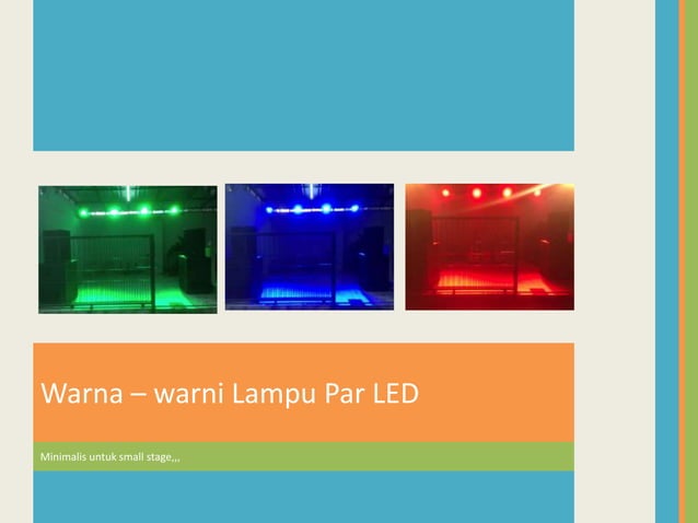 Paket Lighting Minimalis | PPT