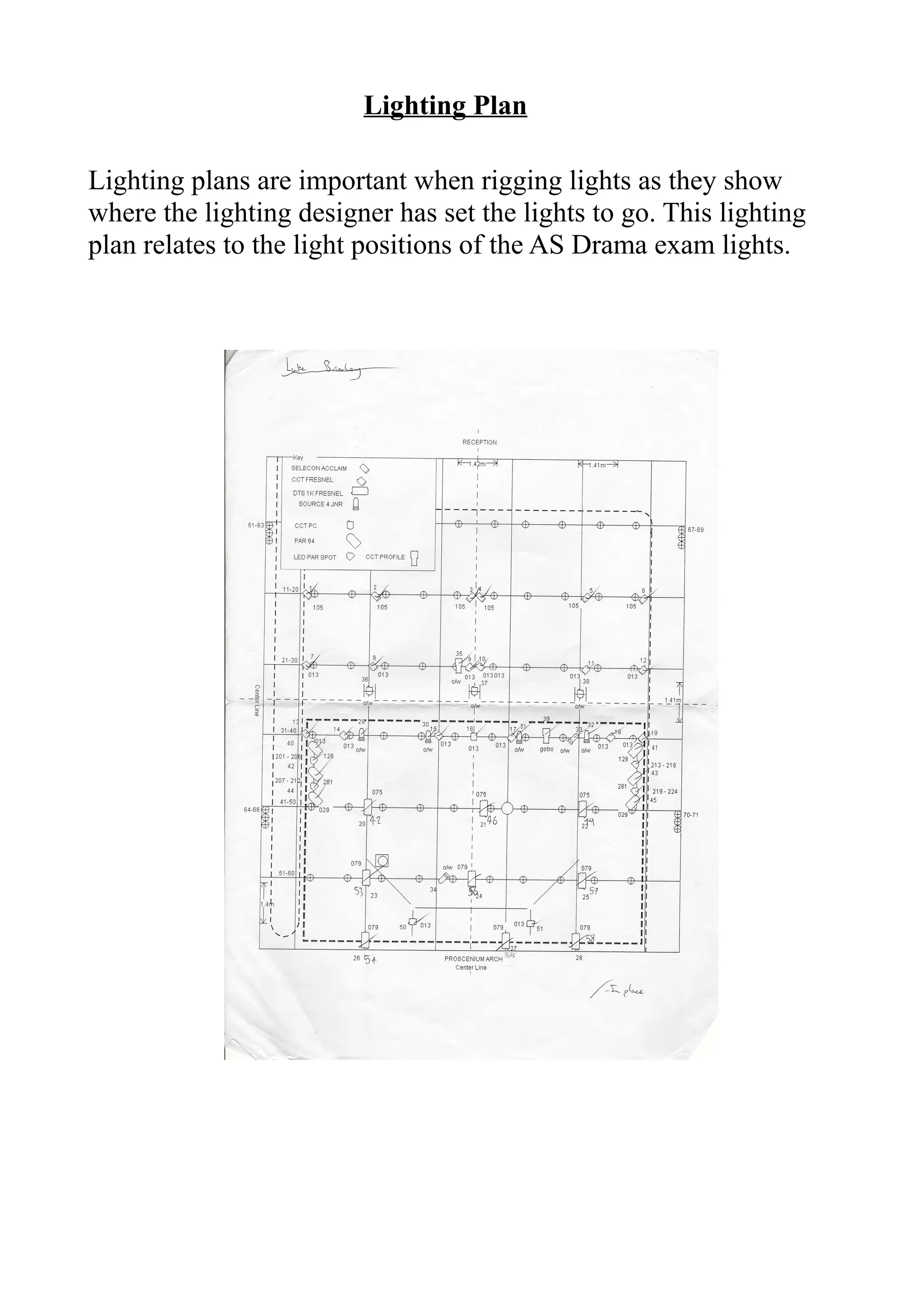 Lighting plan | ODT