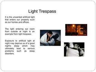 Lighting pollution | PPTX | Eye and Vision Conditions | Diseases and ...
