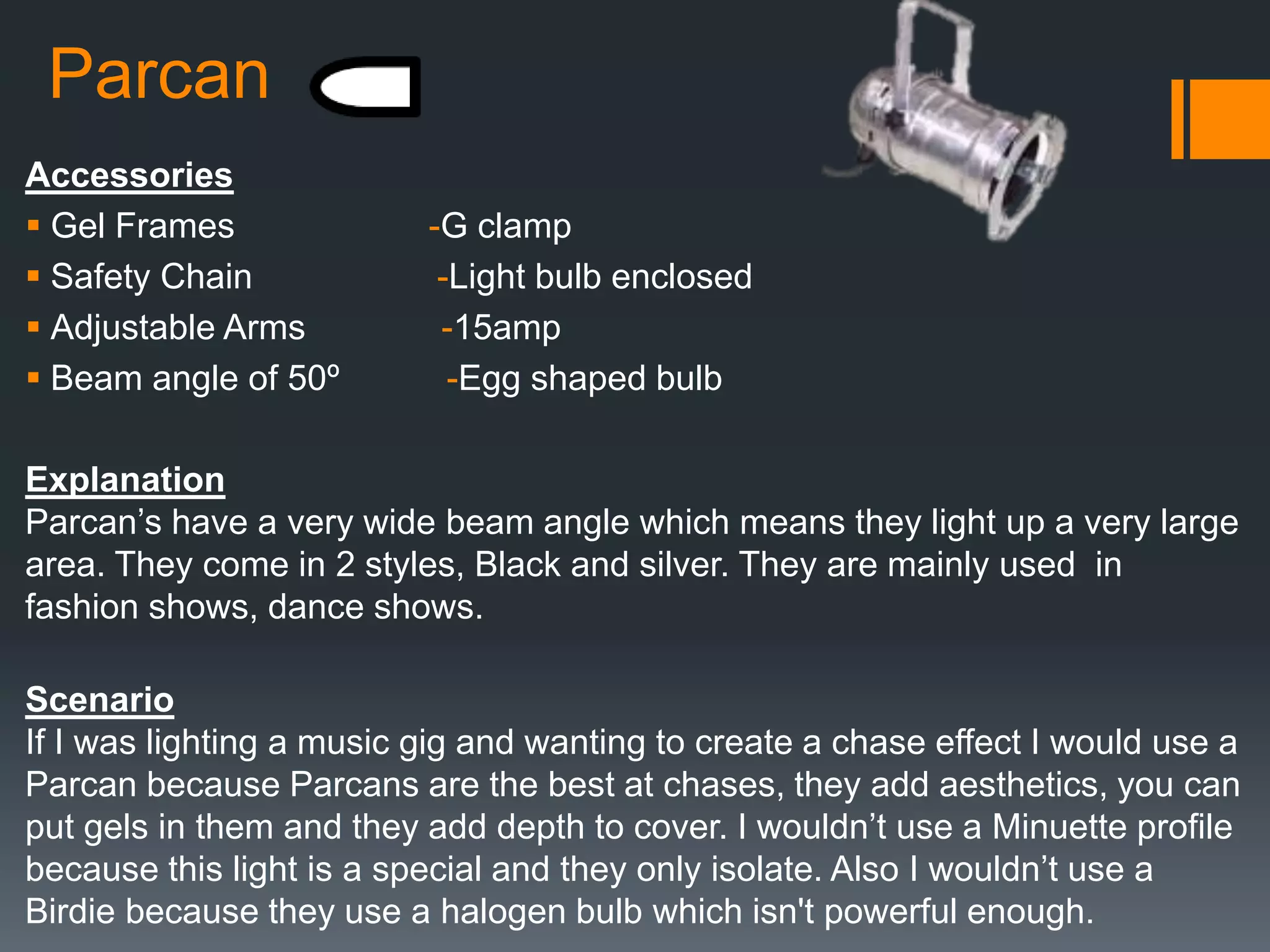 Lighting Portfolio and Checklist | PPT