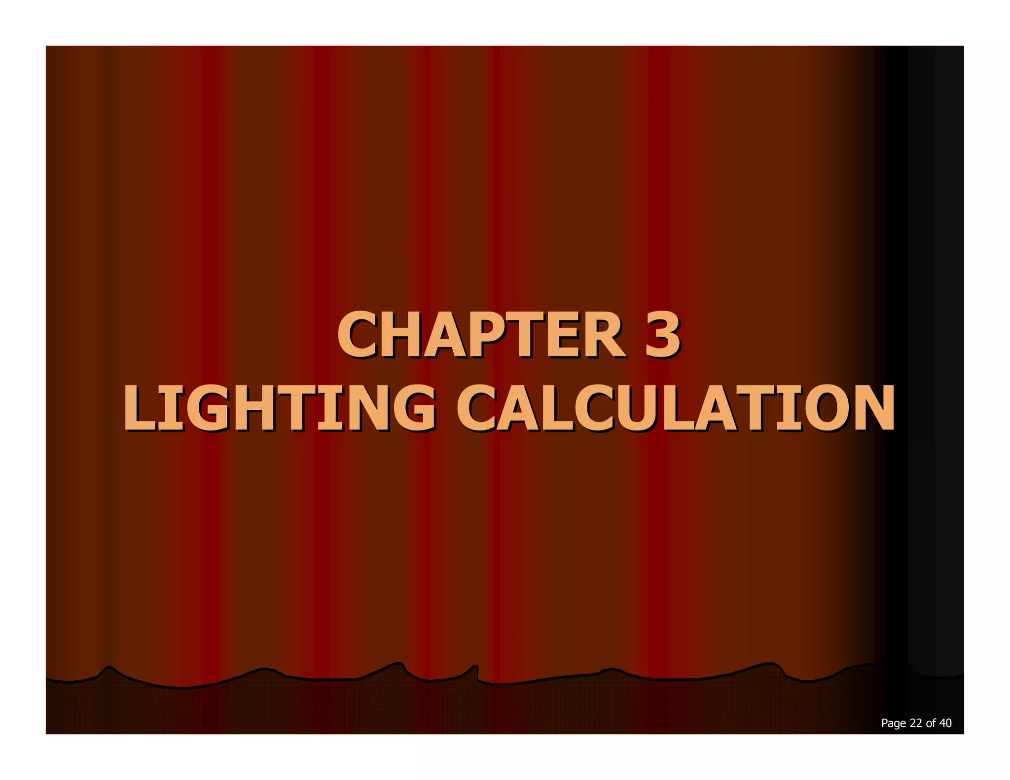 Lighting Presentation Rev2 | PDF