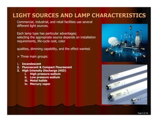 Lighting Presentation Rev2 | PDF