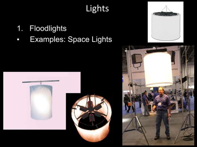 EMC 3130/2130 Lecture Six - Lighting Part 2 Lights | PPT