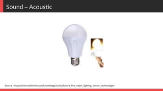 Lighting sensors and its importance | PPTX