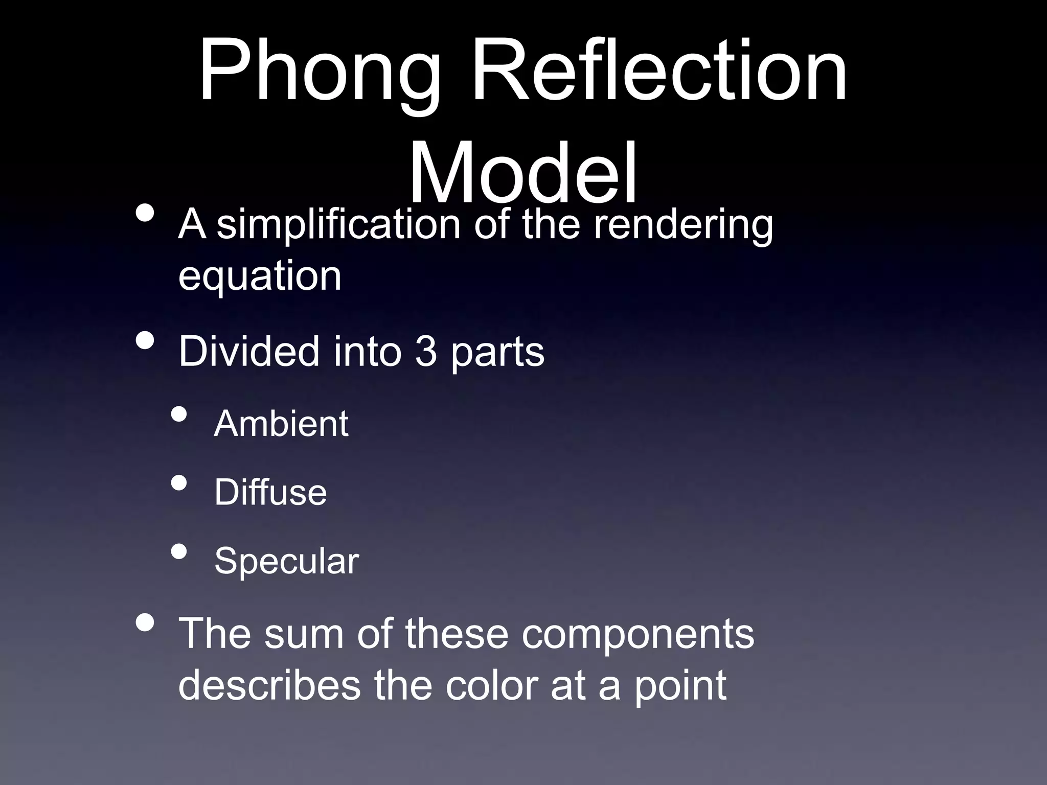 Lighting & Shading in OpenGL Non-Photorealistic Rendering.ppt