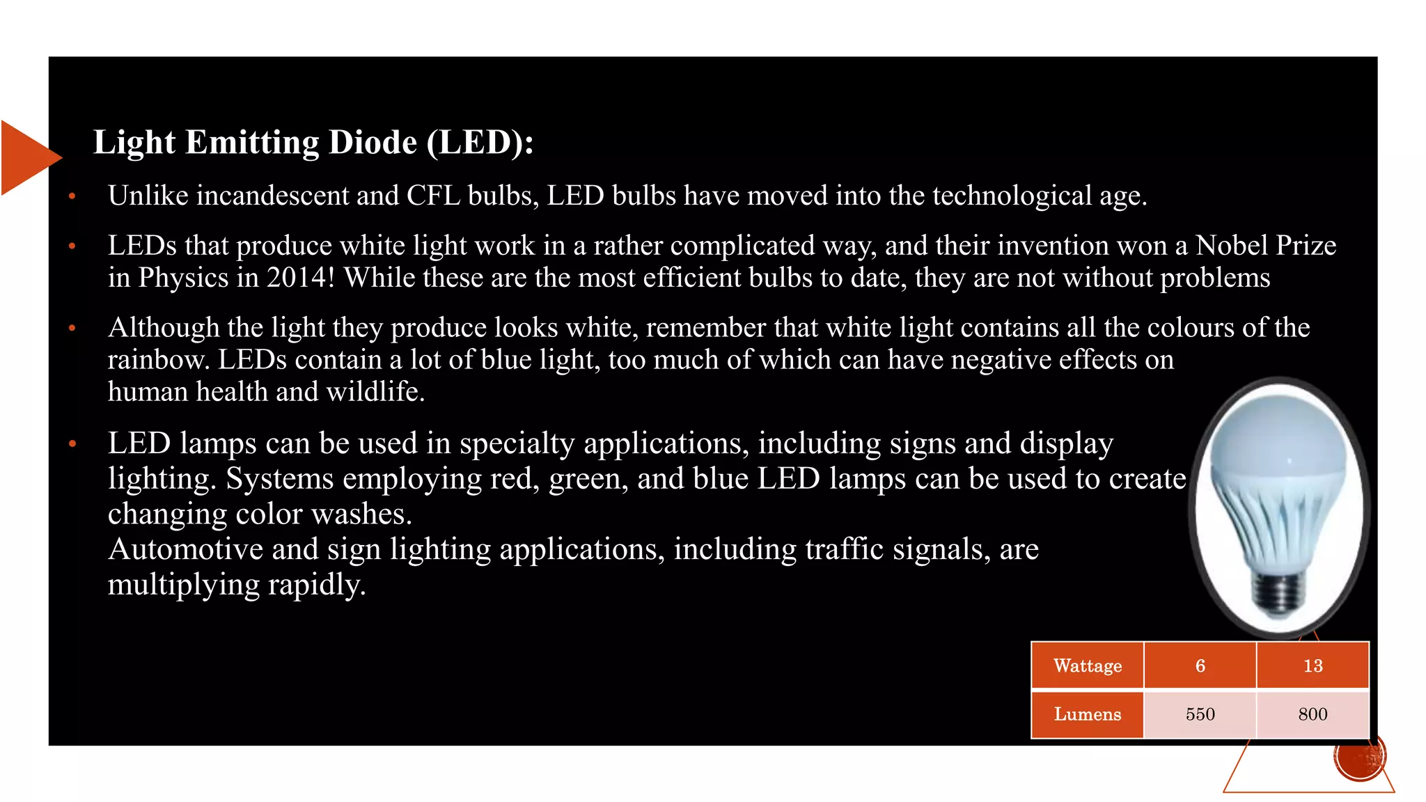 Light sources | PPTX