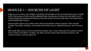 Light sources | PPTX