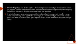 Light sources | PPTX