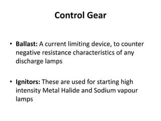 Lighting system | PPTX