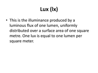 Lighting system | PPTX