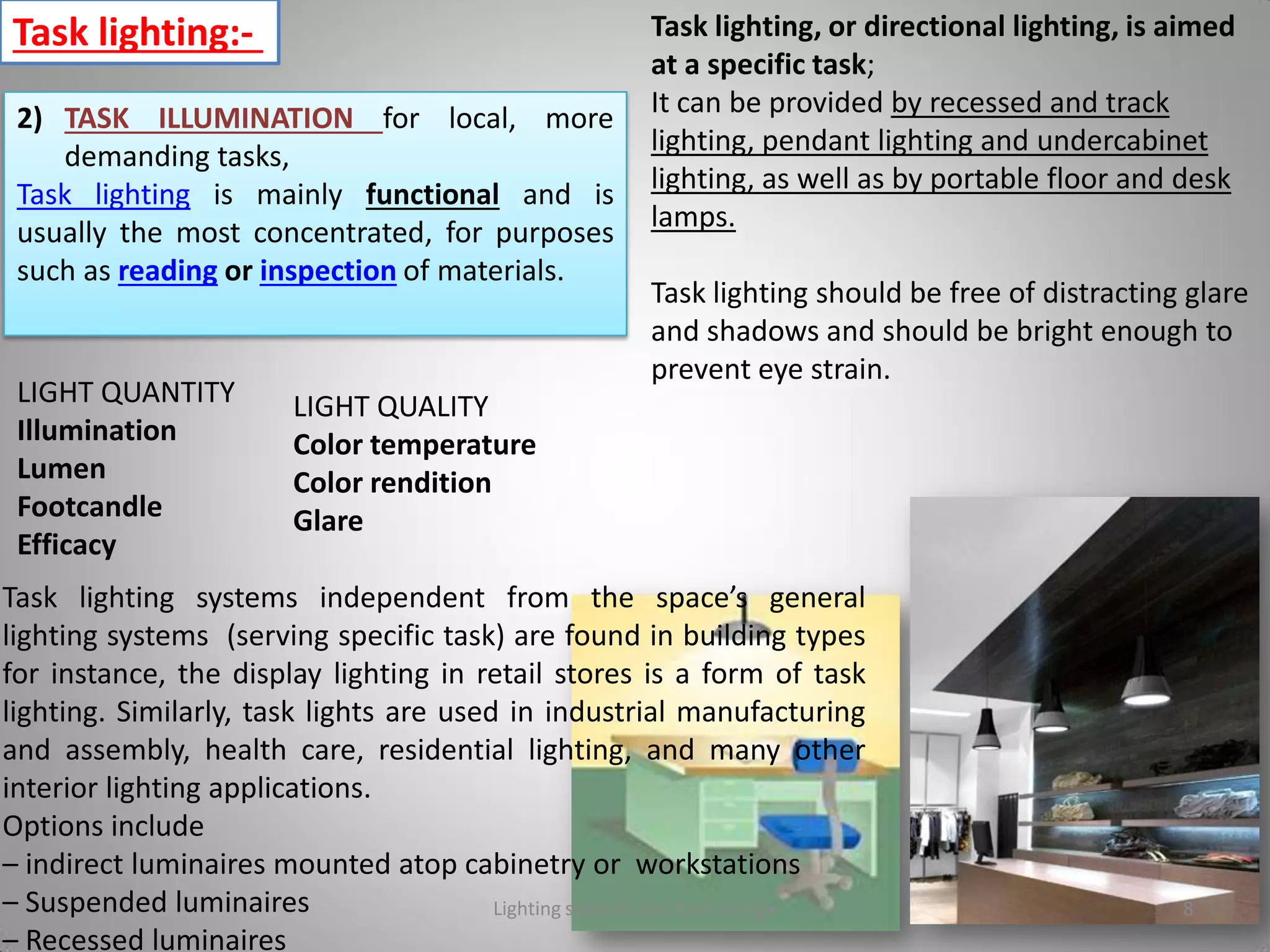 Lighting systems and their design..mau --jmi-2014 | PDF