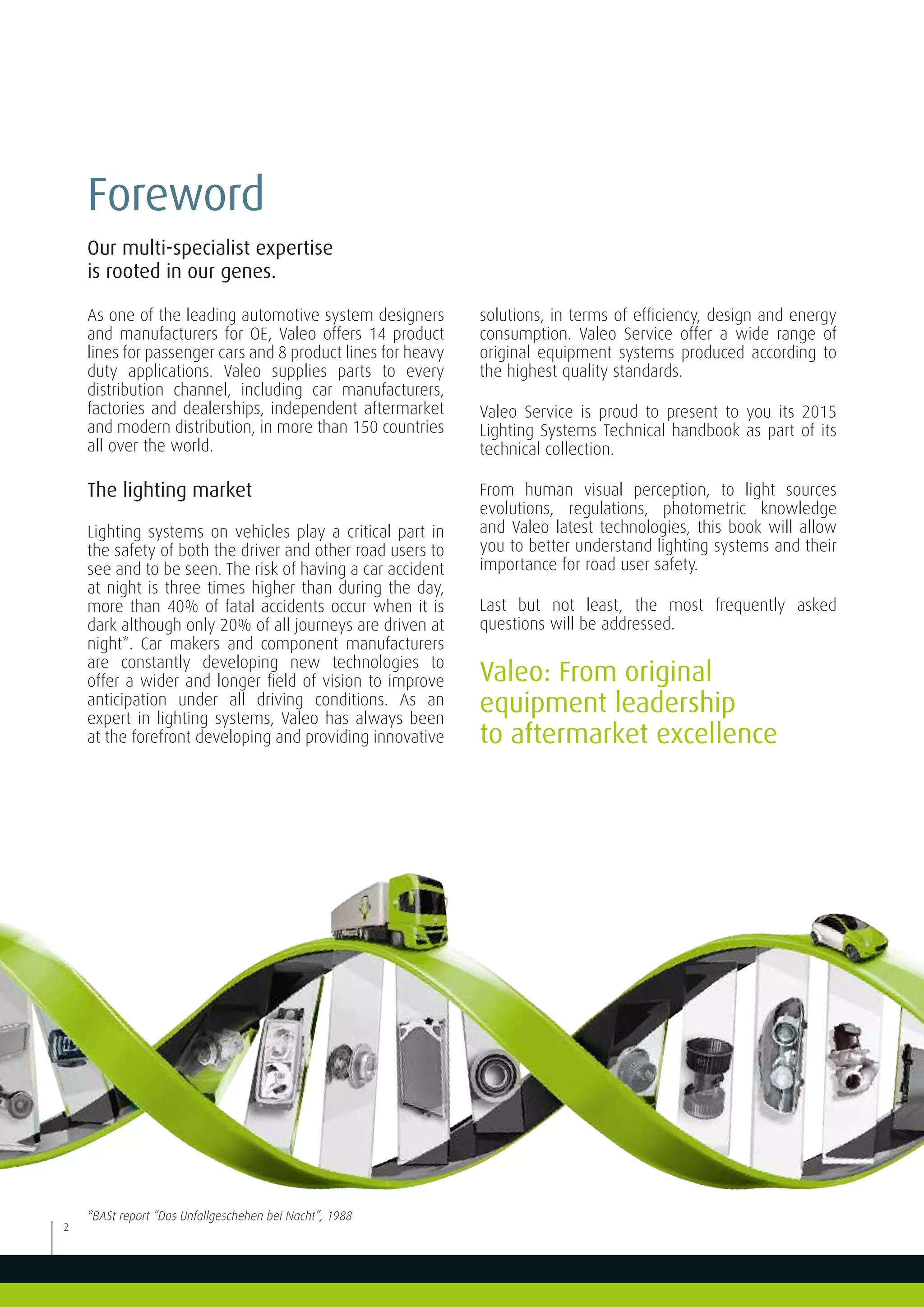Valeo Lighting Systems From light to advanced vision technologies ...