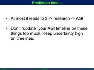How deep learning works and why it alone won't get us much closer to AGI | PPT