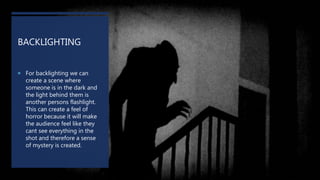 Lighting test shots in | PPT