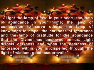 Lighting The Lamp Of Heart | PPT