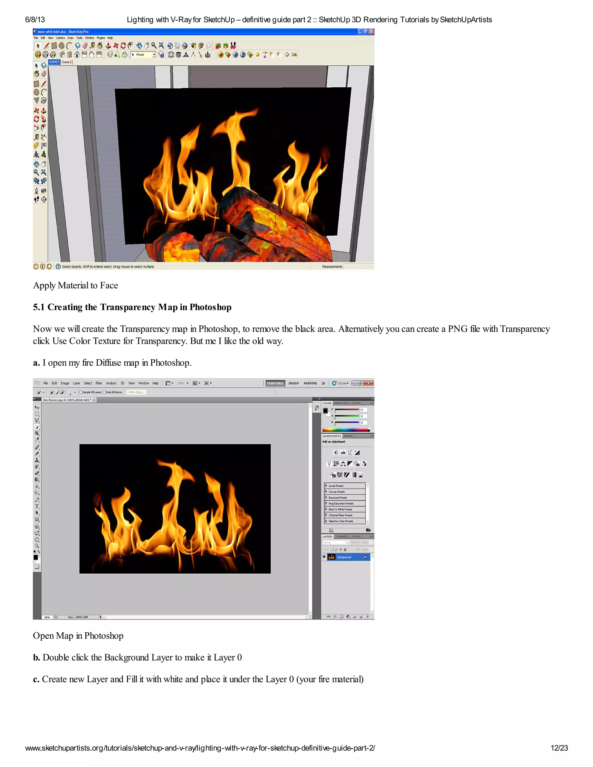 Lighting with v ray for sketch up – definitive guide part 2 -_ sketchup 3d rendering tutorials ...