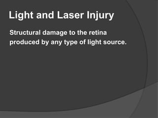 Light injury | PPT