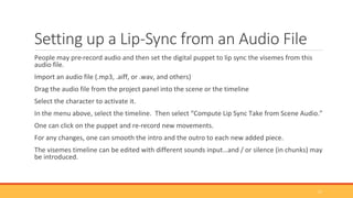A Light Intro to Adobe Character Animator 2022 | PDF