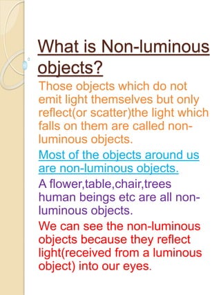 Light Introduction.pptx | Physics | Science