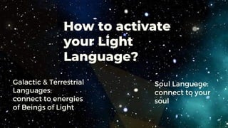 Light Language - Riya Loveguard | PPT
