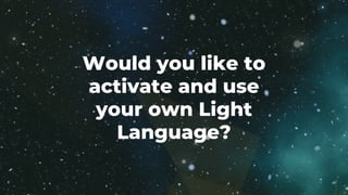 Light Language - Riya Loveguard | PDF