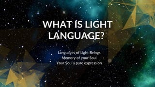 Light Language - Riya Loveguard | PDF
