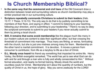 Light membership lesson 1 and homework slideshare | PPT | Christianity ...