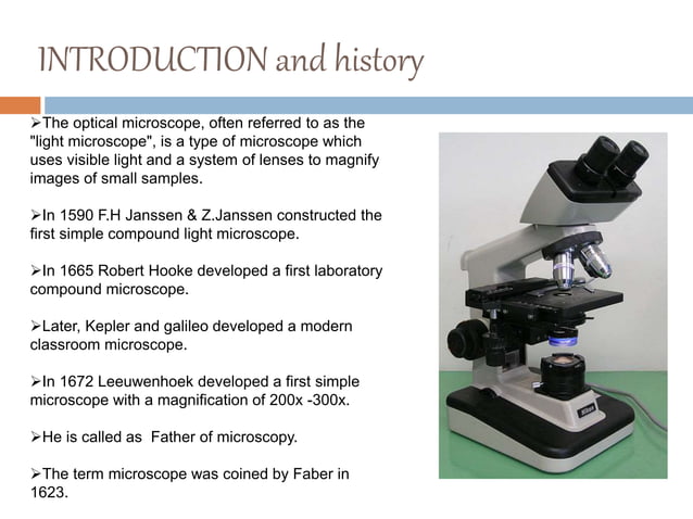Light microscope | PPTX