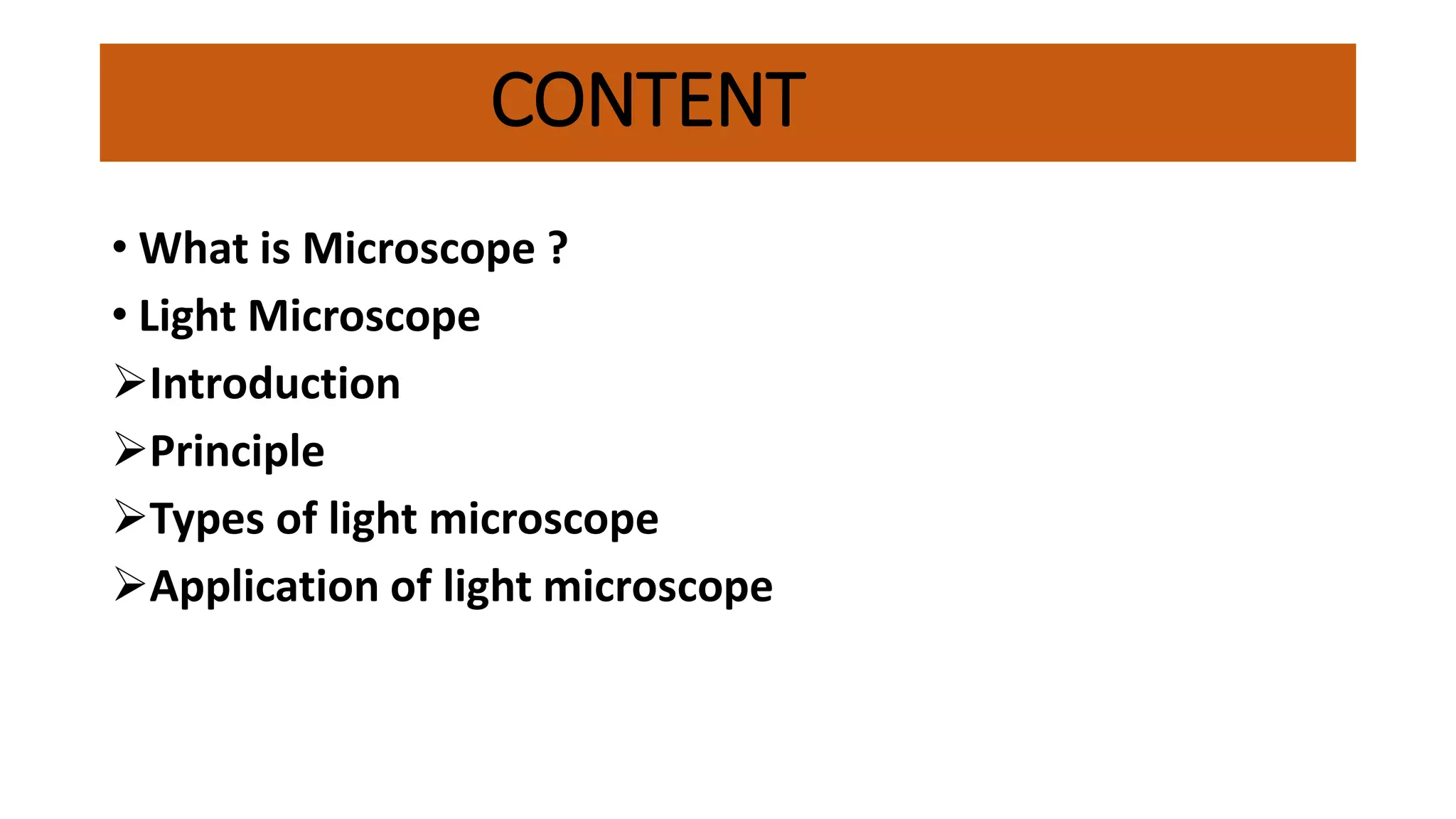 Light microscope | PPTX