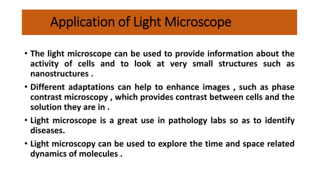 Light microscope | PPTX