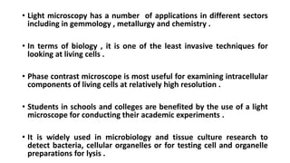 Light microscope | PPTX